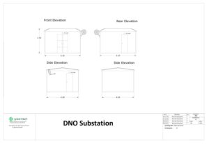 Substation Elevations – Pencaerlan Solar Farm